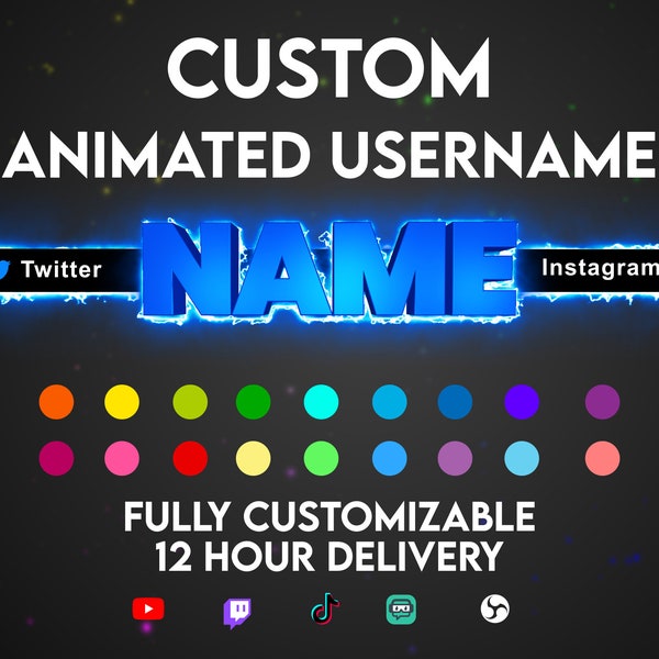 Custom Twitch Overlay - Etsy