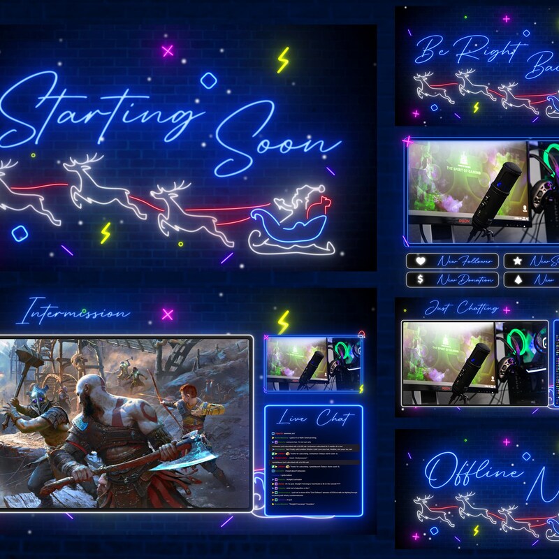 Christmas Overlay - Etsy