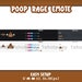 Poop Emoji, Twitch Poop Emotes, Poop Stream Emote, Poop Emote for ...