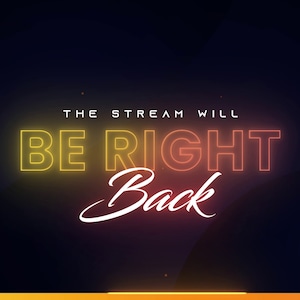 Stream Overlays Animated Neon Yellow Orange Twitch Pack, Clean ...