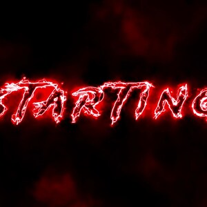 Horror Twitch Animated Overlay, Red & Black Stream Overlay, Spooky ...