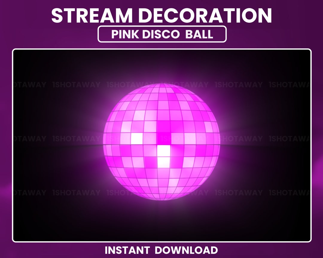 Animated Disco Ball Stream Decoration, Dance Party, Events, Celebrate ...