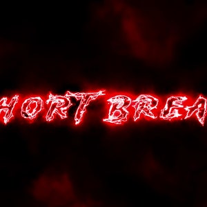 Horror Twitch Animated Overlay, Red & Black Stream Overlay, Spooky ...
