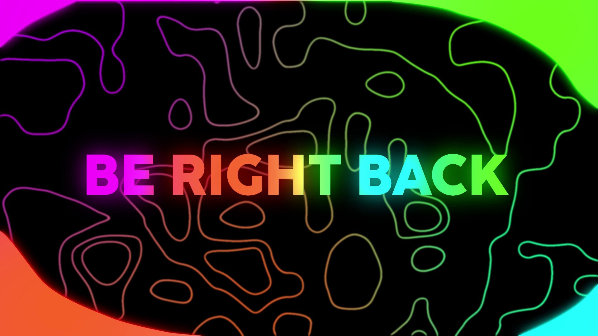 Multicolored Chroma Animated Overlays Clean Aesthetic Colorful Theme ...