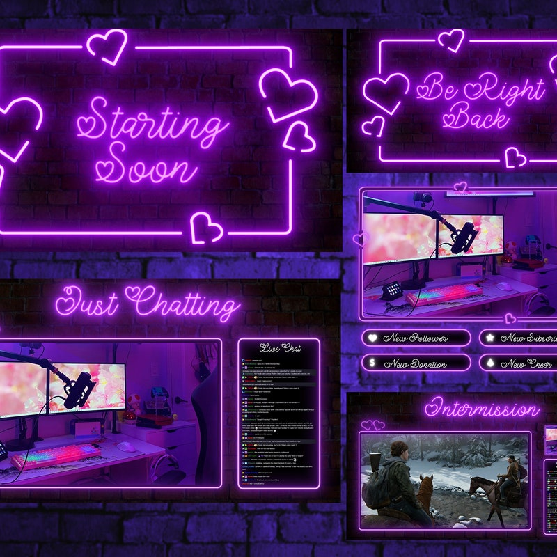 Heart Webcam Overlay - Etsy