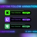 Twitch Custom Animated Username With Socials, Neon Custom Name, TIK TOK ...