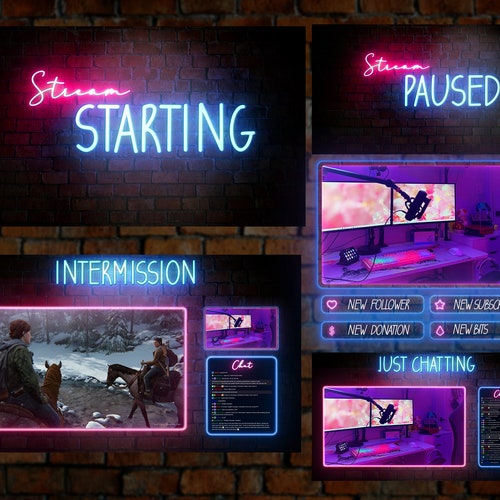 Twitch Overlay Package Animated Stream Overlay Package - Etsy Twitch Overlay Package Animated Stream Overlay Package - Etsy