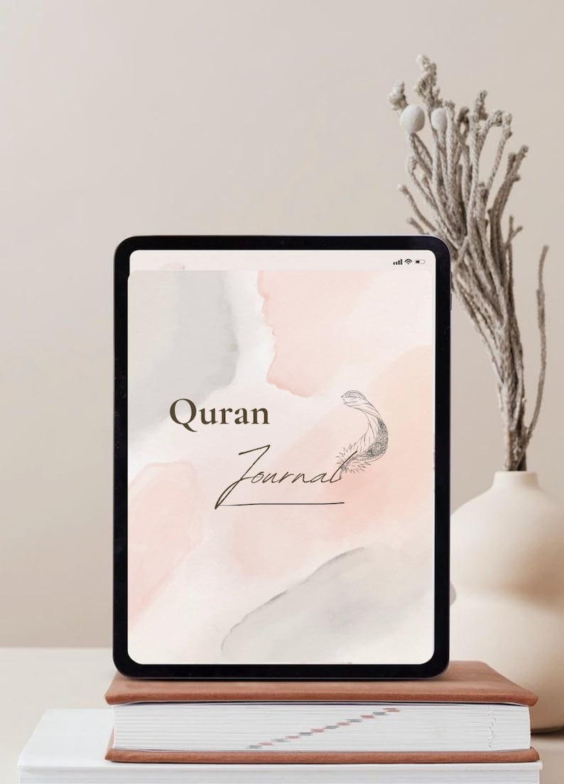 Editable| Compatible Quran Journal-quran Journal Digital, Quran Study ...