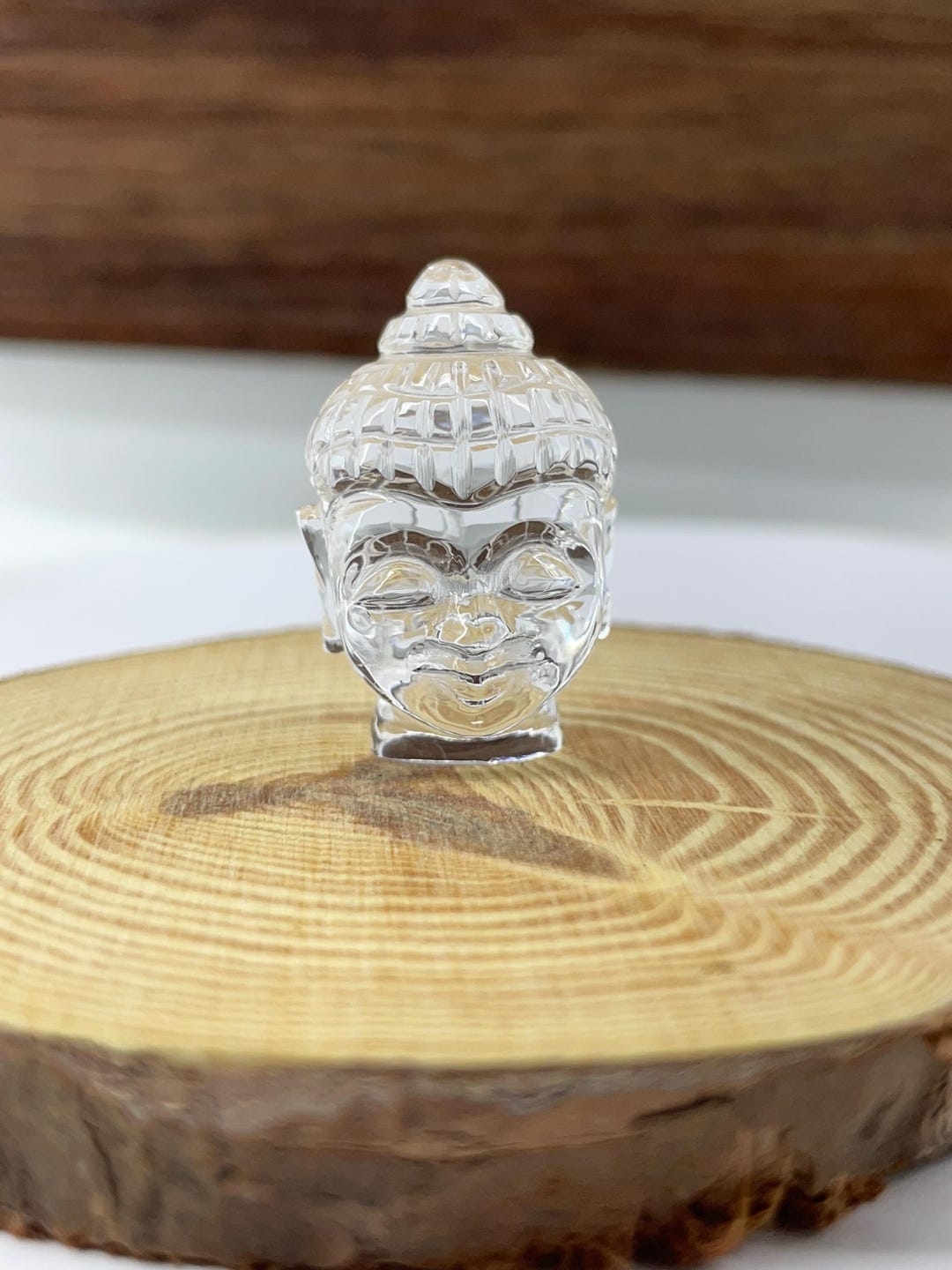Crystal Buddha Head Pendant, Lord Buddha Pendant,spiritual Ganeshji ...