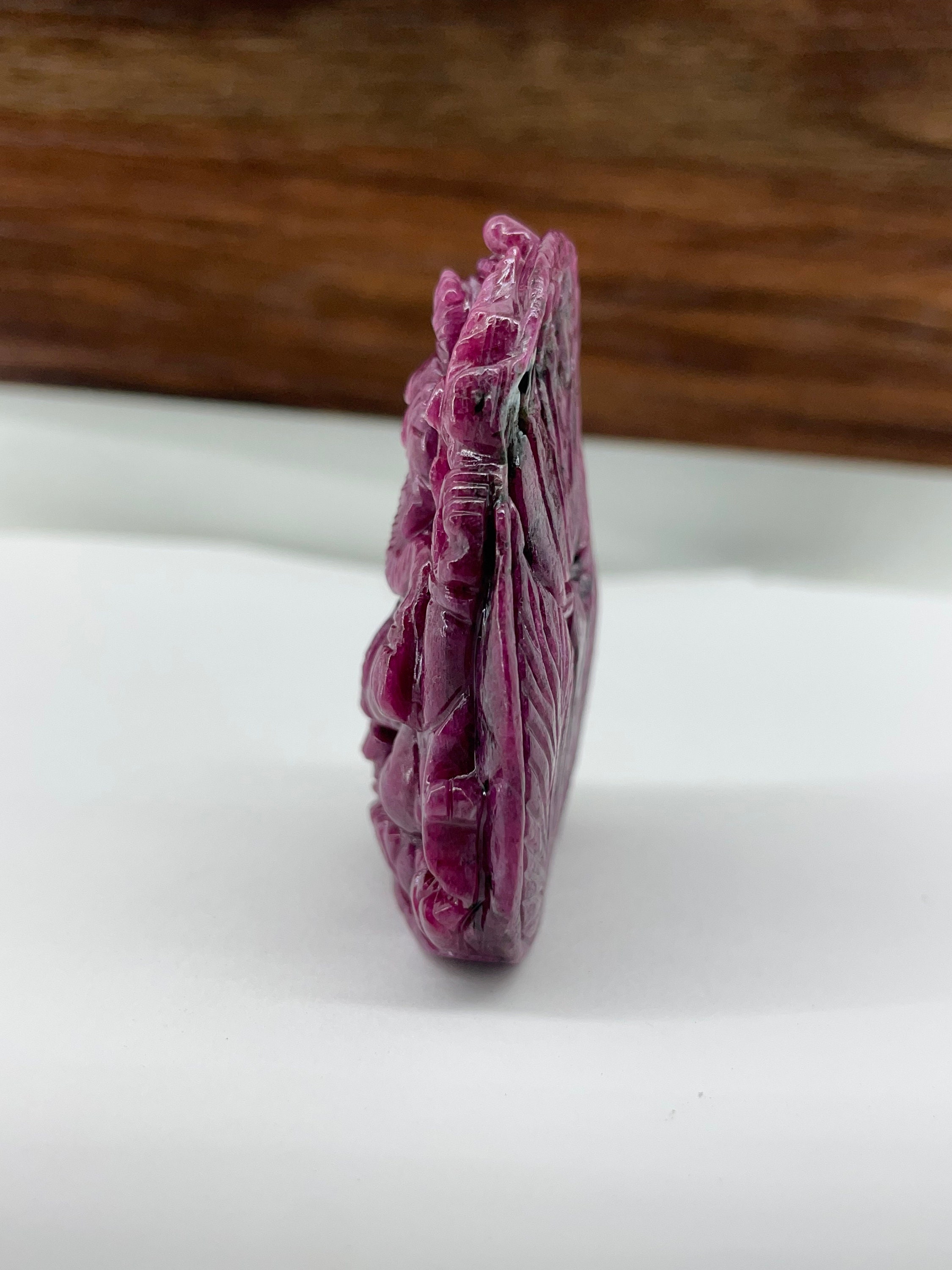 Ruby Ganesh Pendant, Lord Ganesh Pendant,spiritual Ganeshji, Handmade ...