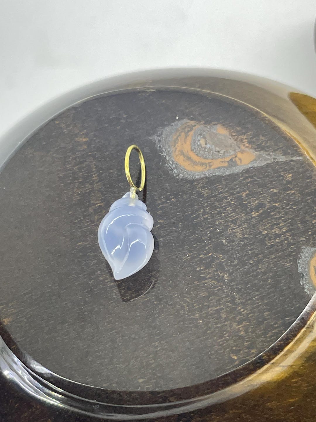 Chalcedony Shell Pendant | Gemstone Shell Pendant | Shell Pendant | Sea ...