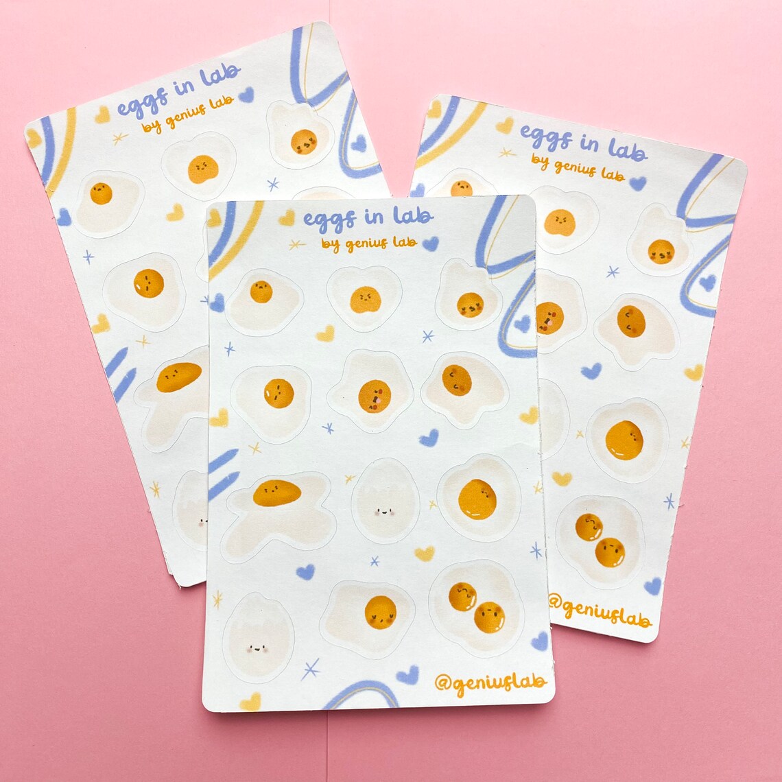 Cute Egg Sticker Sheet Kawaii Sticker Journal Stickers Cute Sticker ...