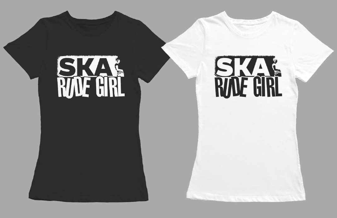 SKA Rude Girl Retro Woman T-shirt Gift for Fan - Size S - 3XL - Etsy