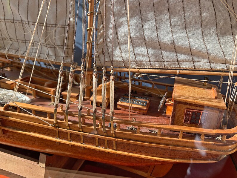Detailed Ship Model of the COTE D'ÉMERAUDE - Etsy
