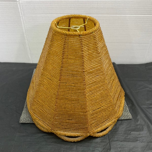 Beaded Lamp Shade - Etsy