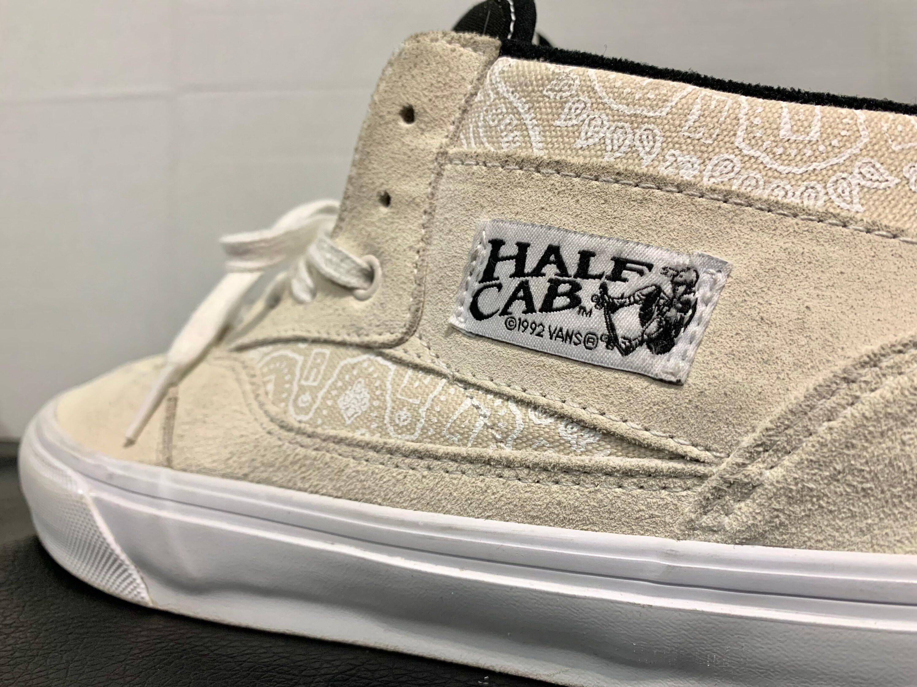 Vintage Vans X Baker Skateboards Bandana Half Cabs Suede Mid - Etsy