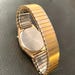 Vintage Texas Instruments LCD Quartz TI3H Gold Digital Watch Stainless ...