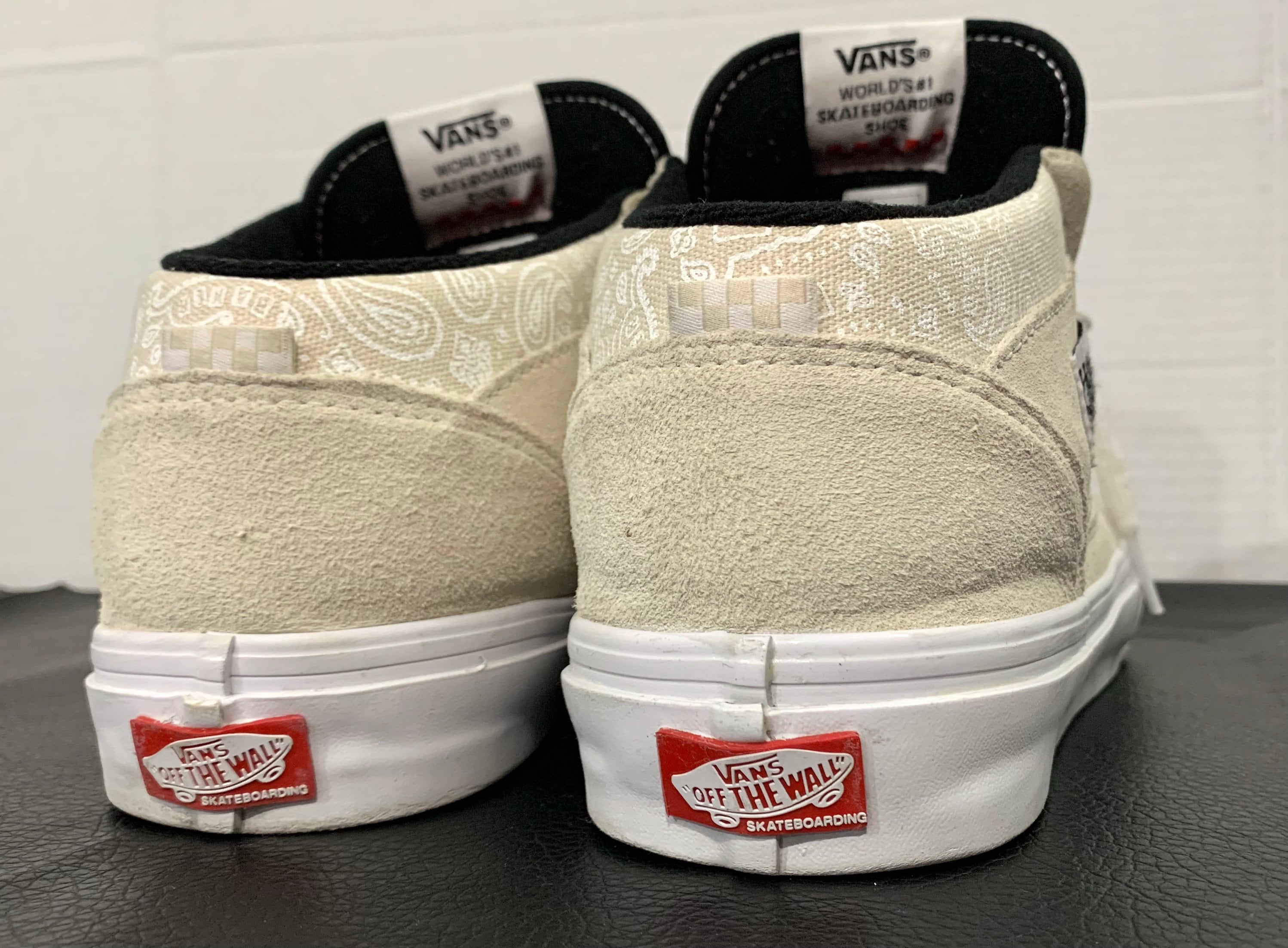 Vintage Vans X Baker Skateboards Bandana Half Cabs Suede Mid - Etsy