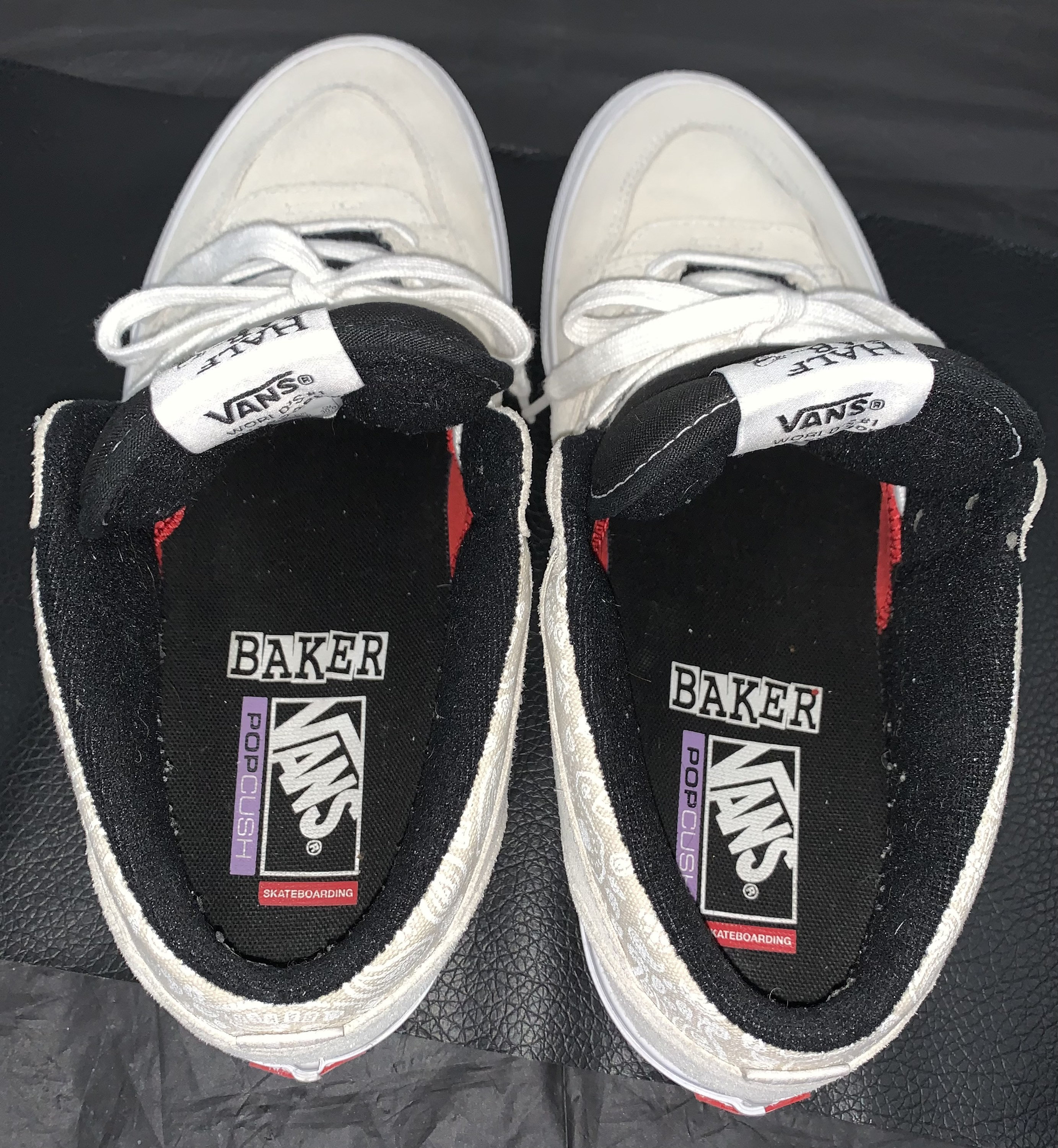 Vintage Vans X Baker Skateboards Bandana Half Cabs Suede Mid - Etsy