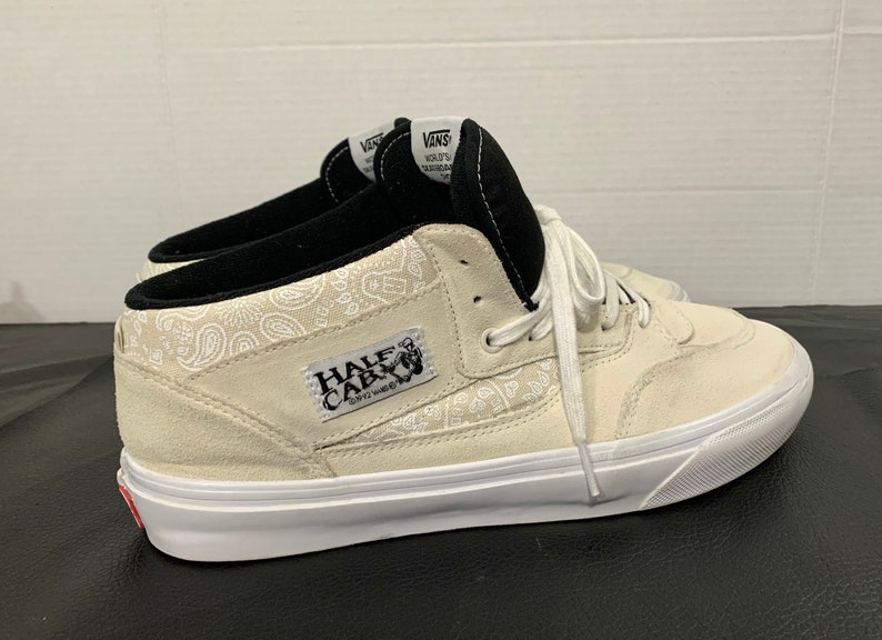 Vintage Vans X Baker Skateboards Bandana Half Cabs Suede Mid - Etsy