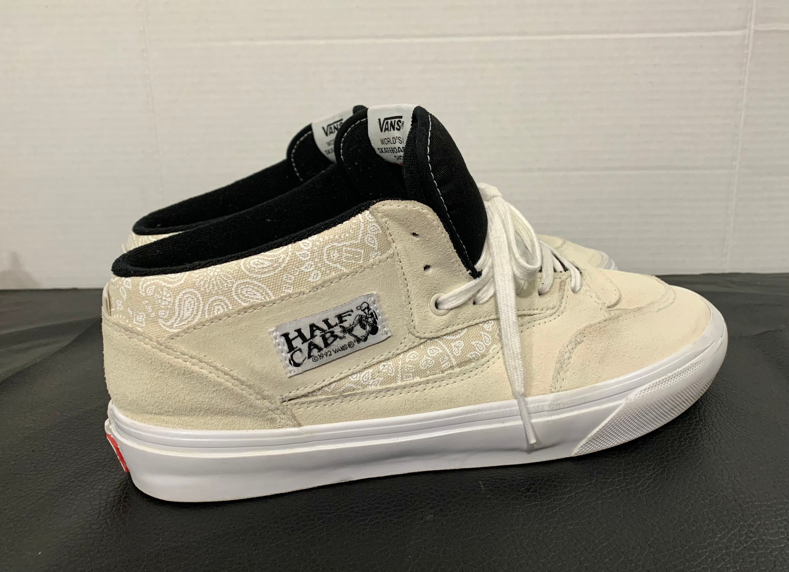 Vintage Vans X Baker Skateboards Bandana Half Cabs Suede Mid - Etsy