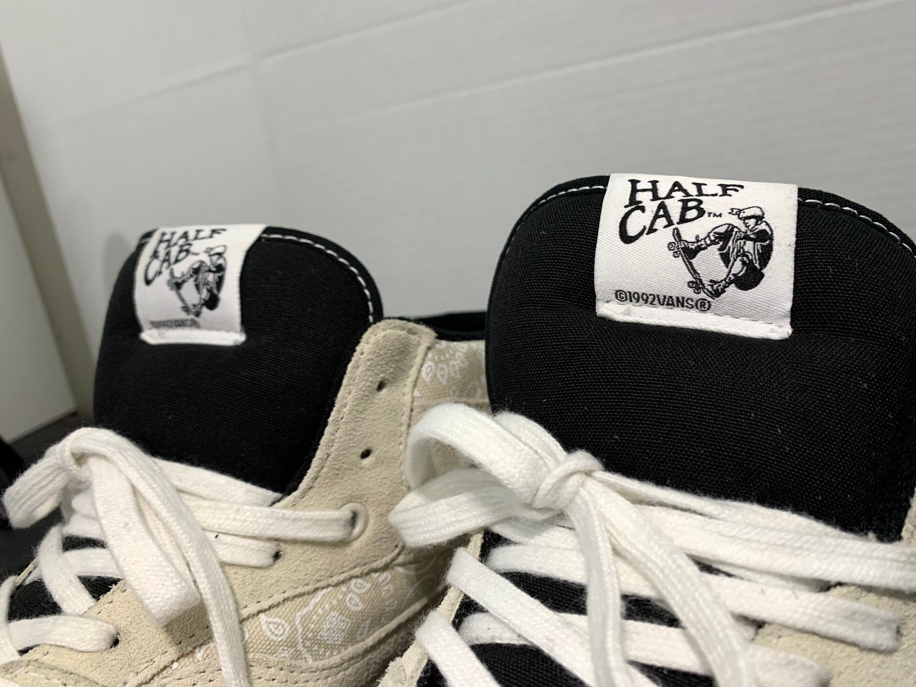 Vintage Vans X Baker Skateboards Bandana Half Cabs Suede Mid - Etsy