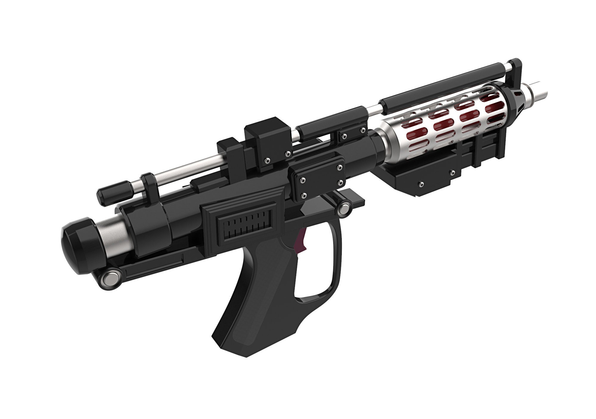 Cosplay 3D Printable Blaster Inspired by B1 Battle Droid E-5 - Etsy