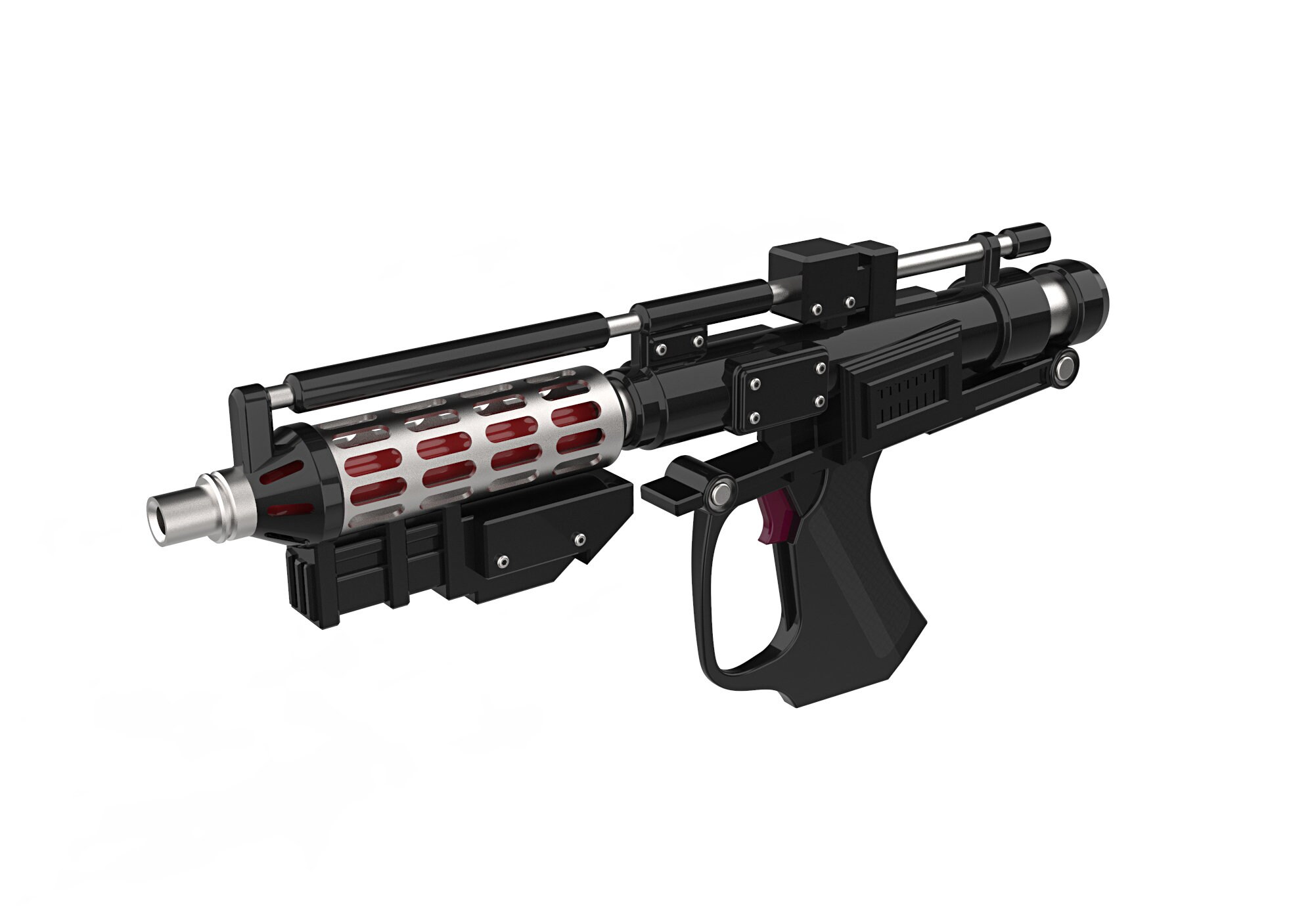 Cosplay 3D Printable Blaster Inspired by B1 Battle Droid E-5 Blaster ...