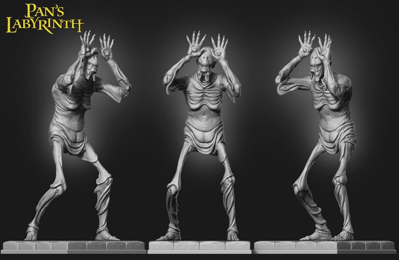 Pans Labyrinth - Pale Man STL File - Etsy UK