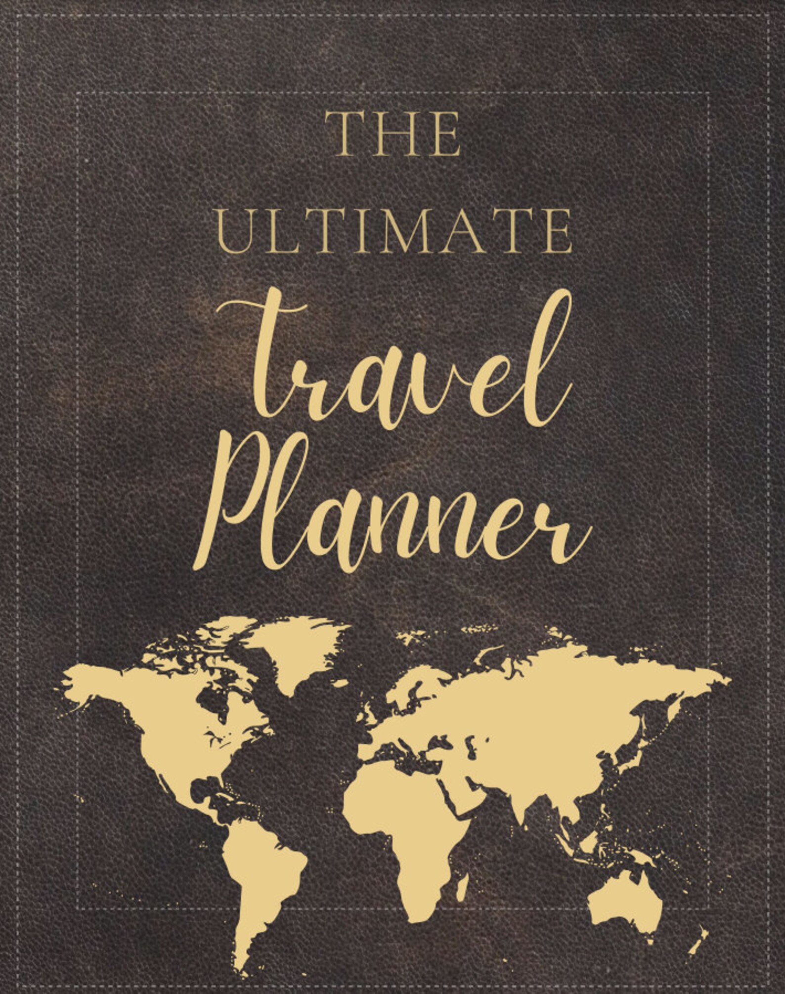 The Ultimate Travel Planner - Etsy