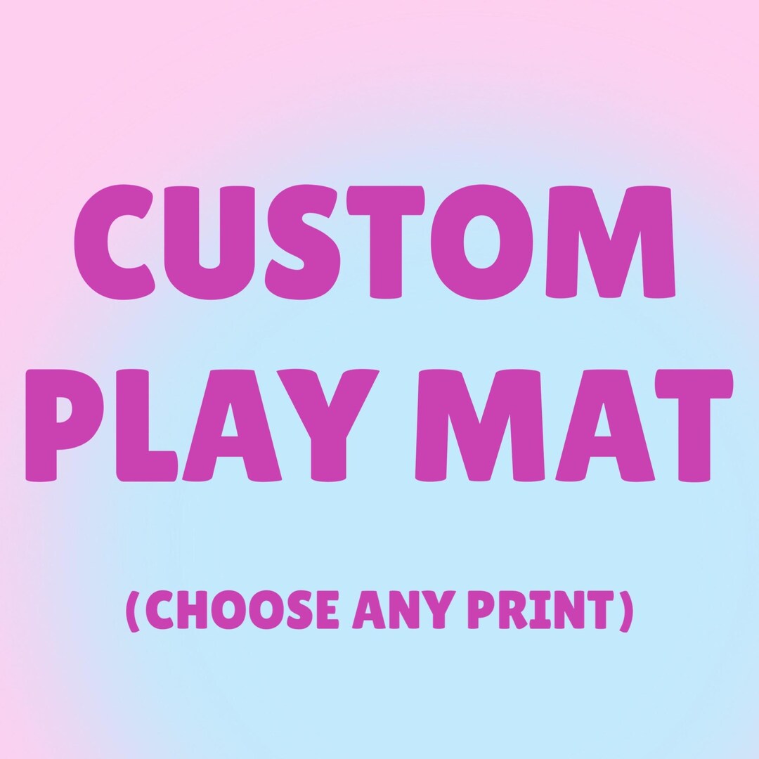 Custom Printed Picnic Play Mat - Etsy