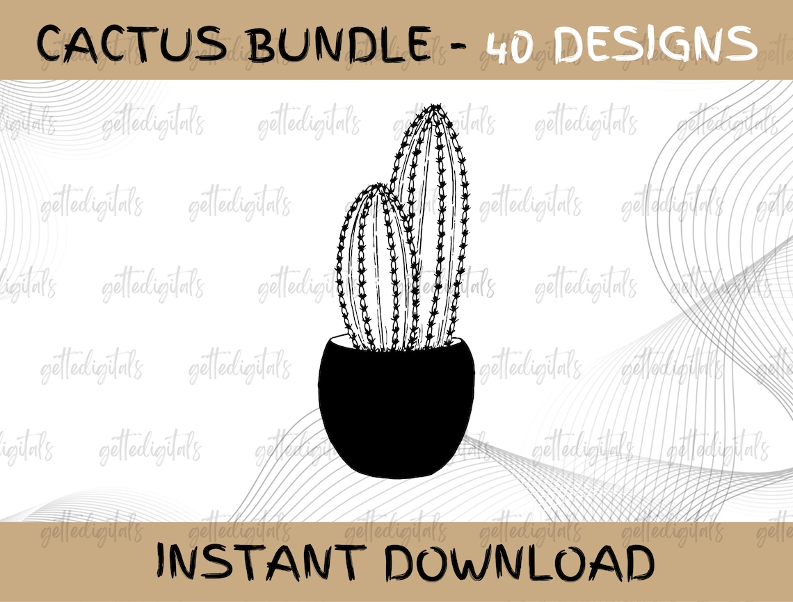 Cactus SVG, Svg Cactus, Cactus SVG Bundle, Cactus Cricut, Cactus Bundle ...