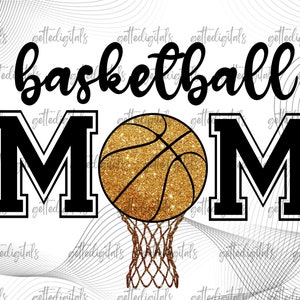 Basketball Mom SVG PNG ,basket Hoop Png Svg, Silhouette,cricut Svg ...