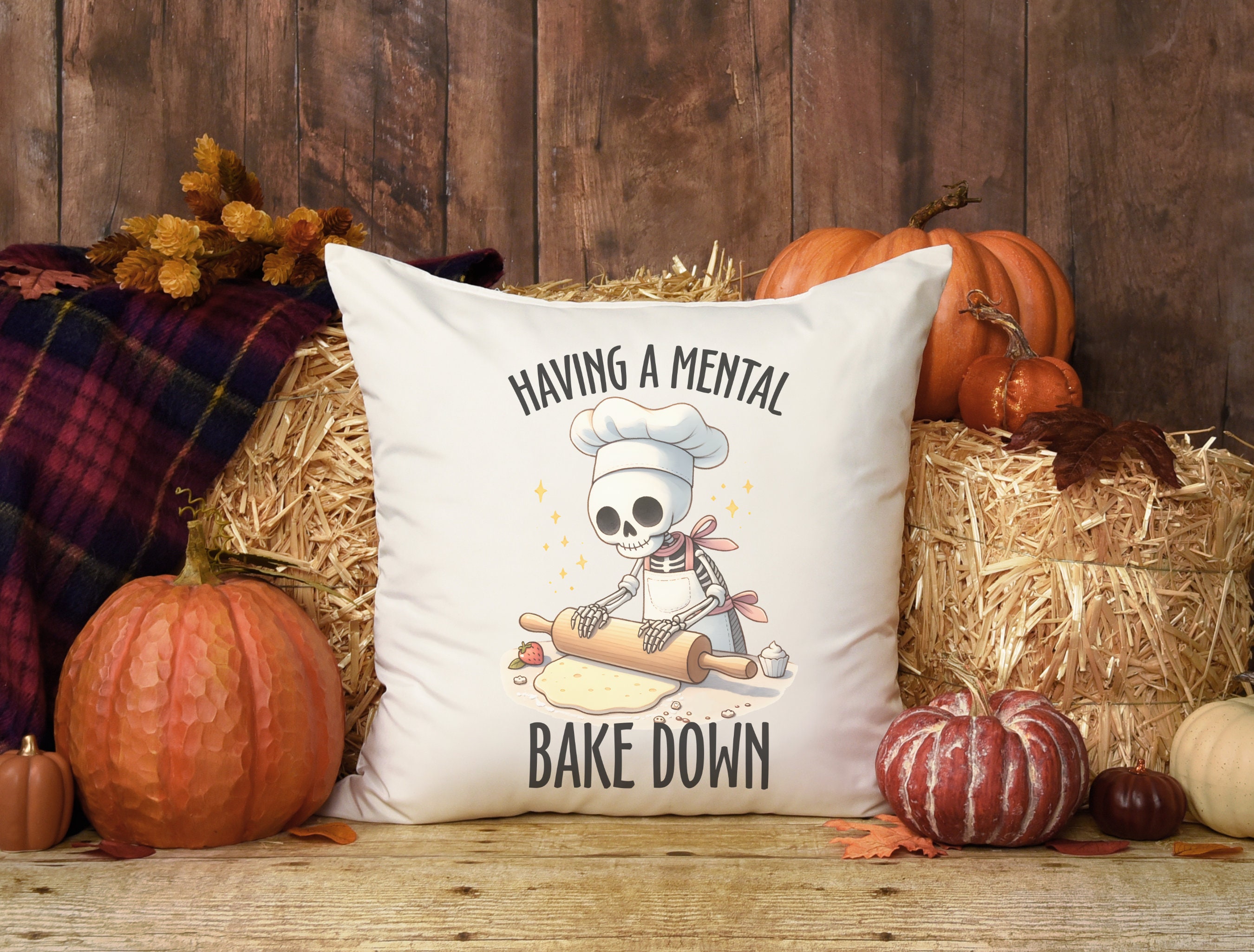Having a Mental Bake Down PNG, Cooking Skeleton Sublimation Design ...