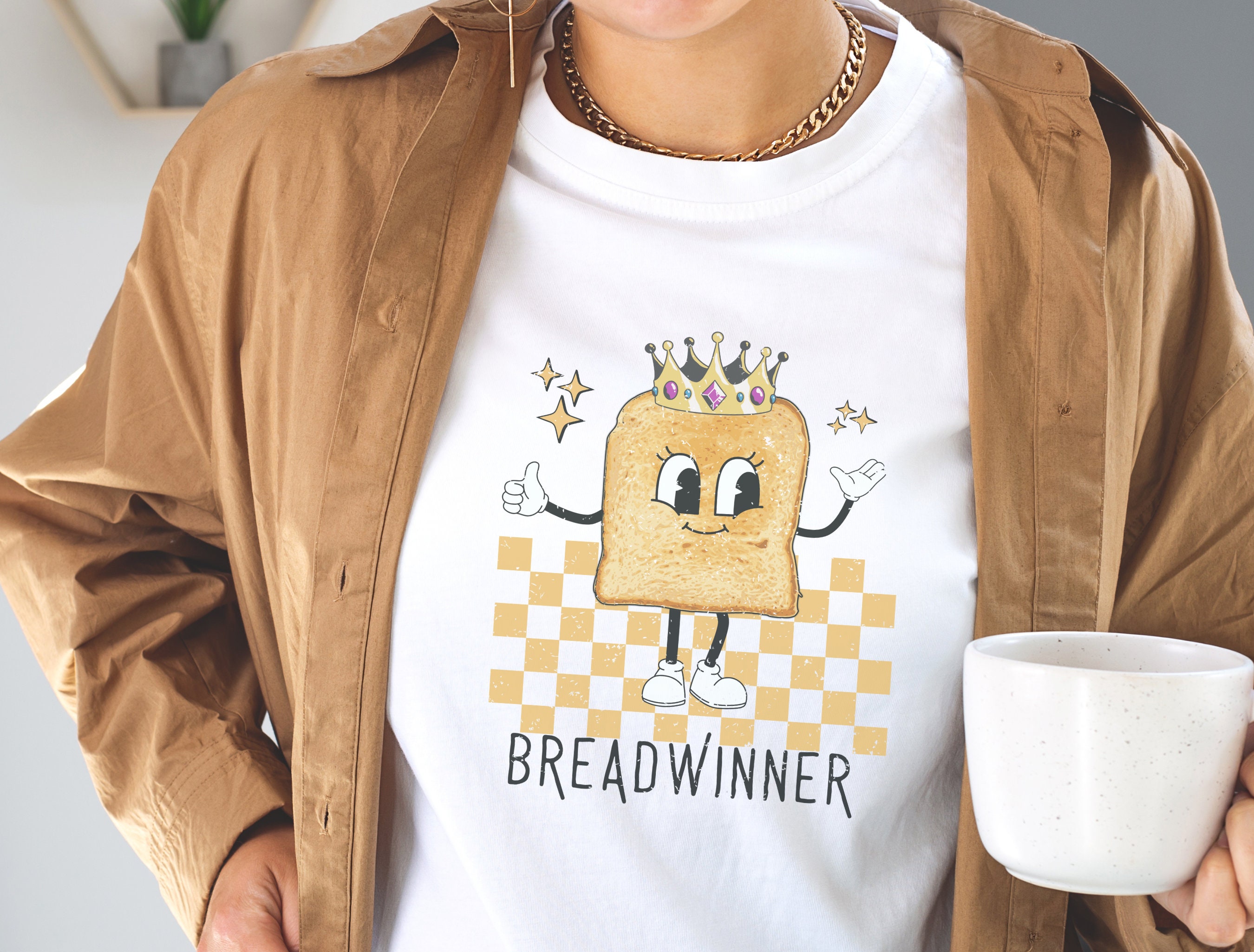 Breadwinner PNG, Bread PNG Sublimation Digital Design Download, Toast ...