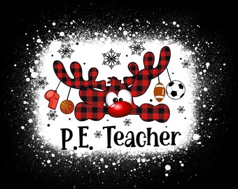 Pe Teacher Christmas Png - Etsy