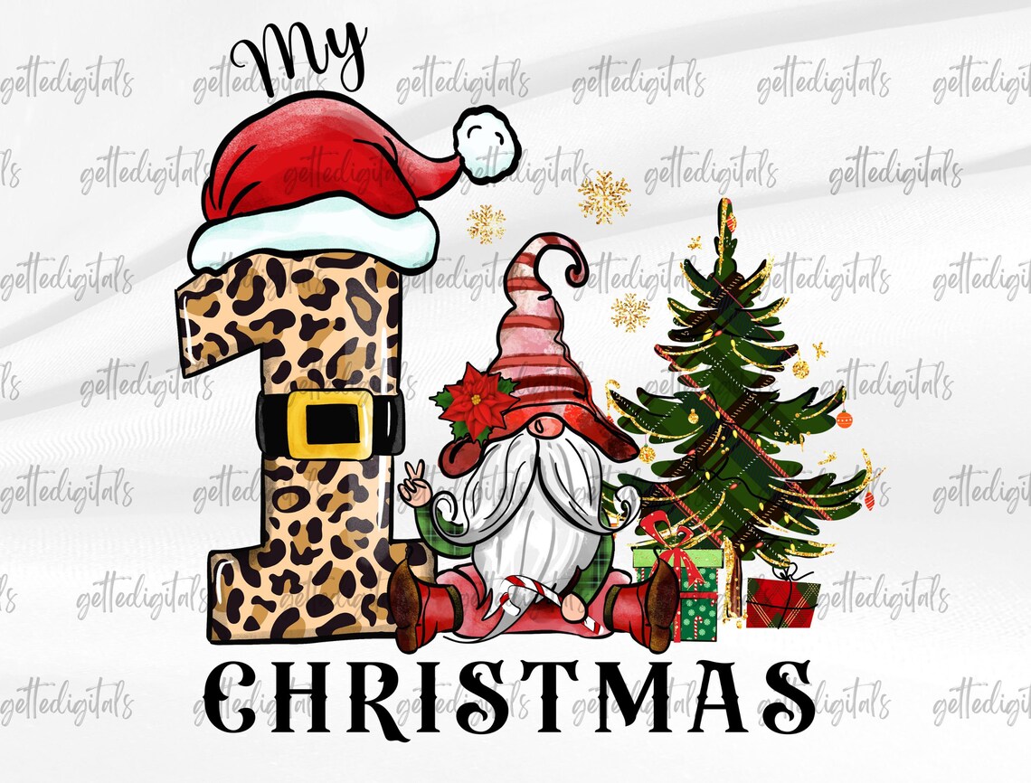 My First Christmas PNG Christmas PNG Christmas Png for Kids - Etsy