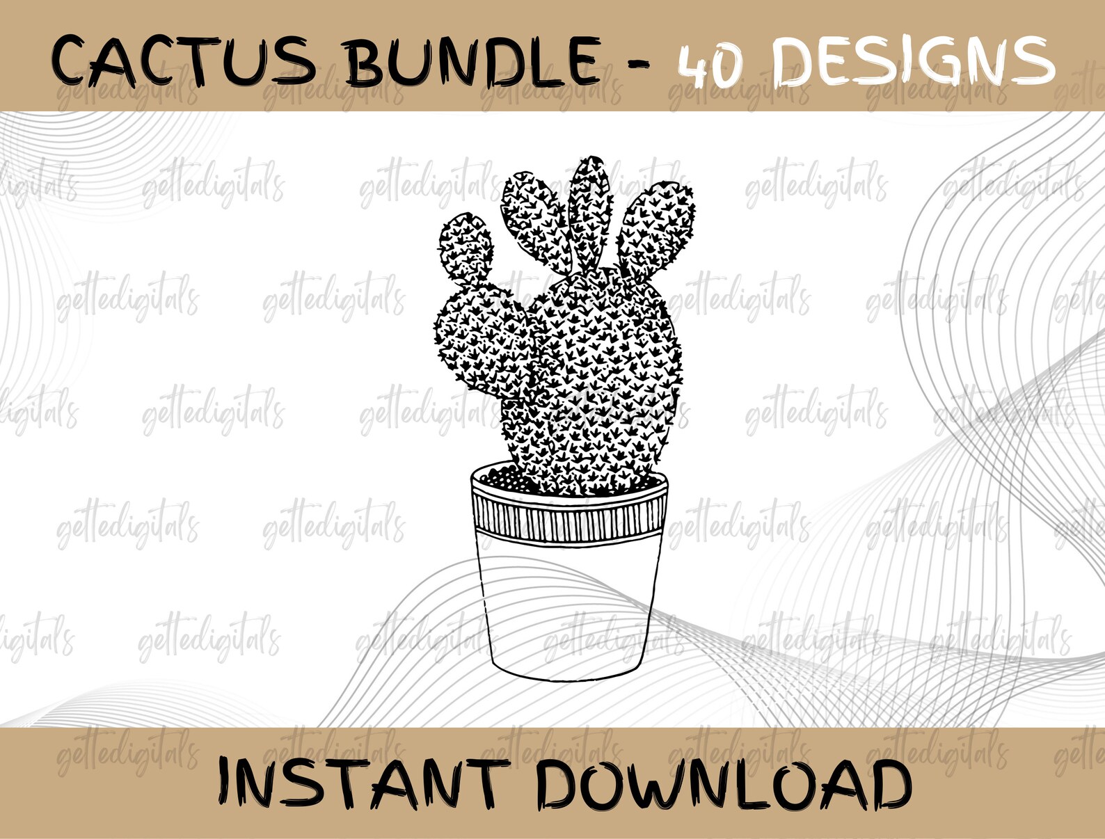 Cactus SVG, Svg Cactus, Cactus SVG Bundle, Cactus Cricut, Cactus Bundle ...