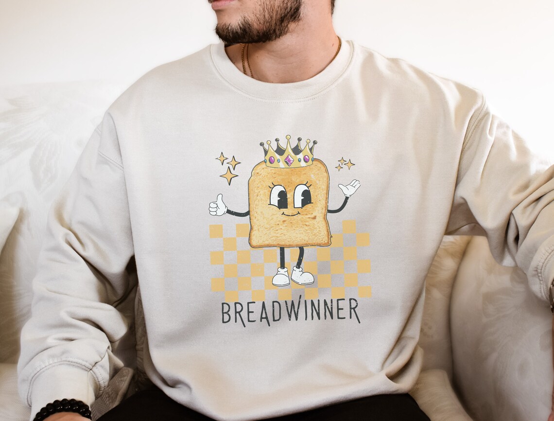 Breadwinner PNG, Bread PNG Sublimation Digital Design Download, Toast ...