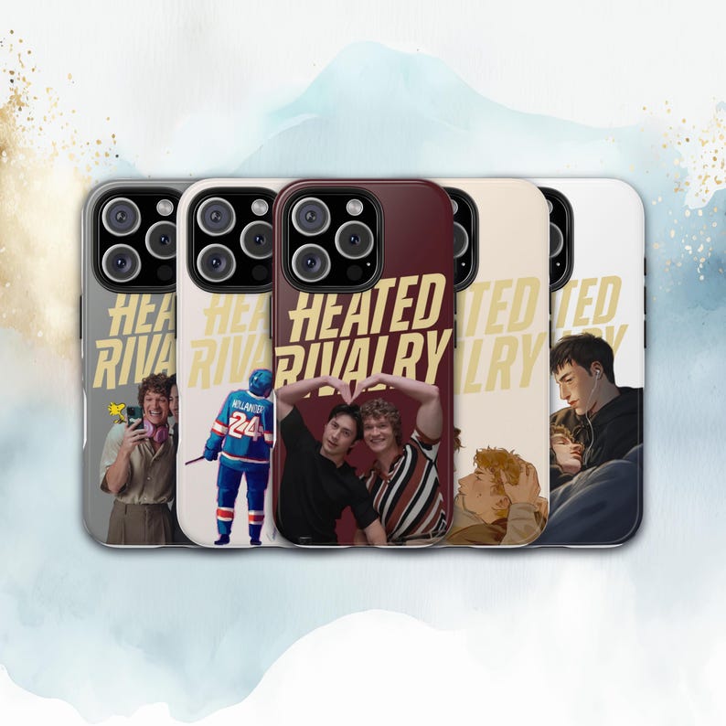 Heated Rivalry Romance Phone Case, Ilya Rozanov & Shane Hollander - Etsy