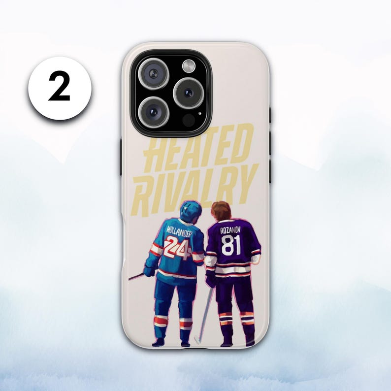 Heated Rivalry Romance Phone Case, Ilya Rozanov & Shane Hollander - Etsy
