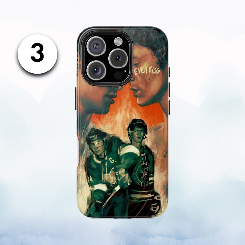 Heated Rivalry Hockey Phone Case, Rozanov & Hollander, Tough Dual Layer ...