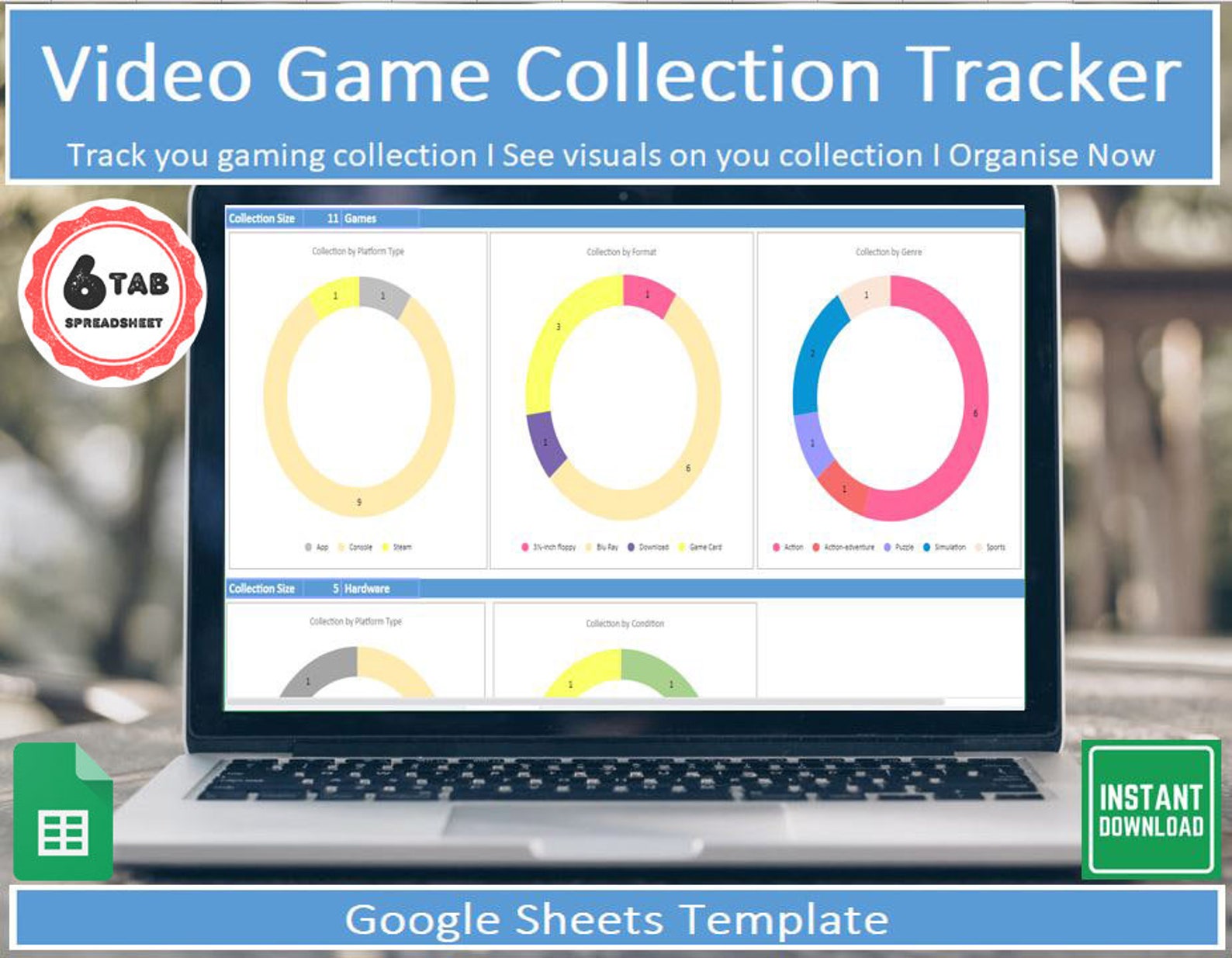 Video Game Collection Tracker Library for Games & Hardware - Etsy