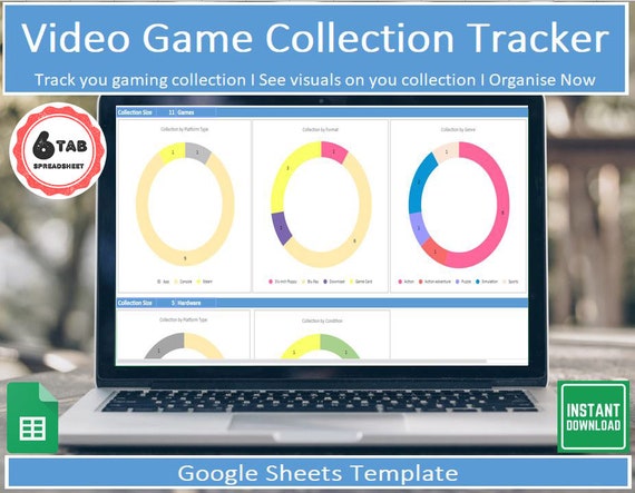 Video Game Collection Tracker Library for Games & Hardware - Etsy