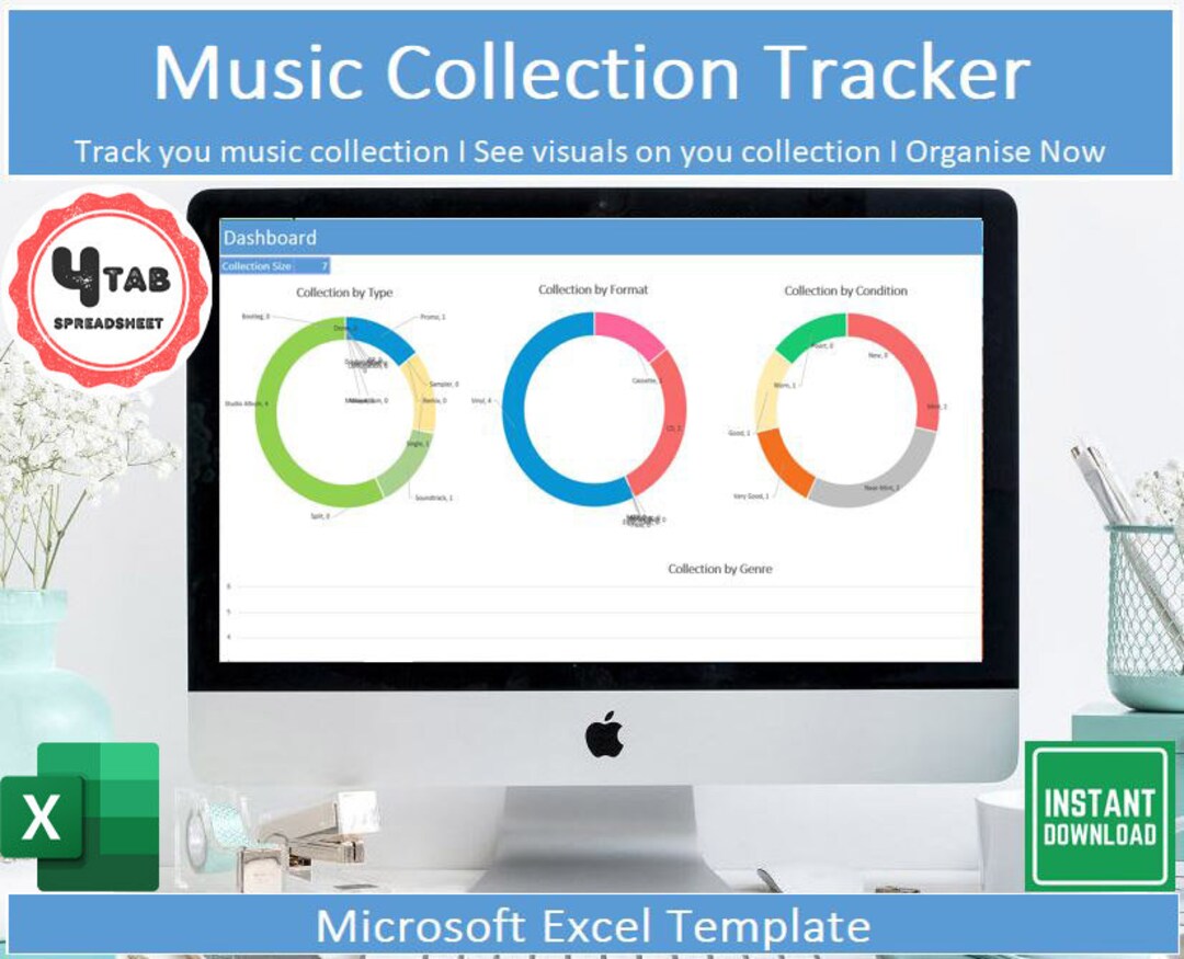 Music Collection Tracker Library for Vinyl, Tape, CD and More Microsoft ...