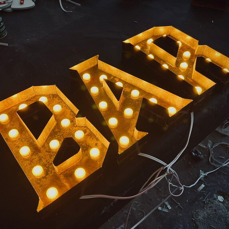 Marquee Letters - Etsy