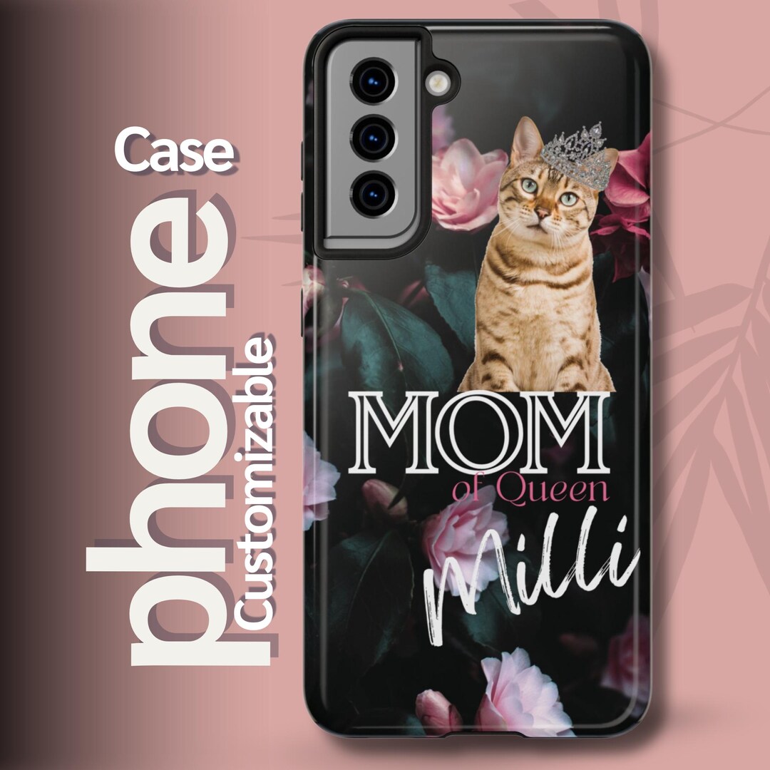 Cat Girl Mom Dog Girl Mom Phone Case, Perfect Gift for Mothers Day, Mom ...