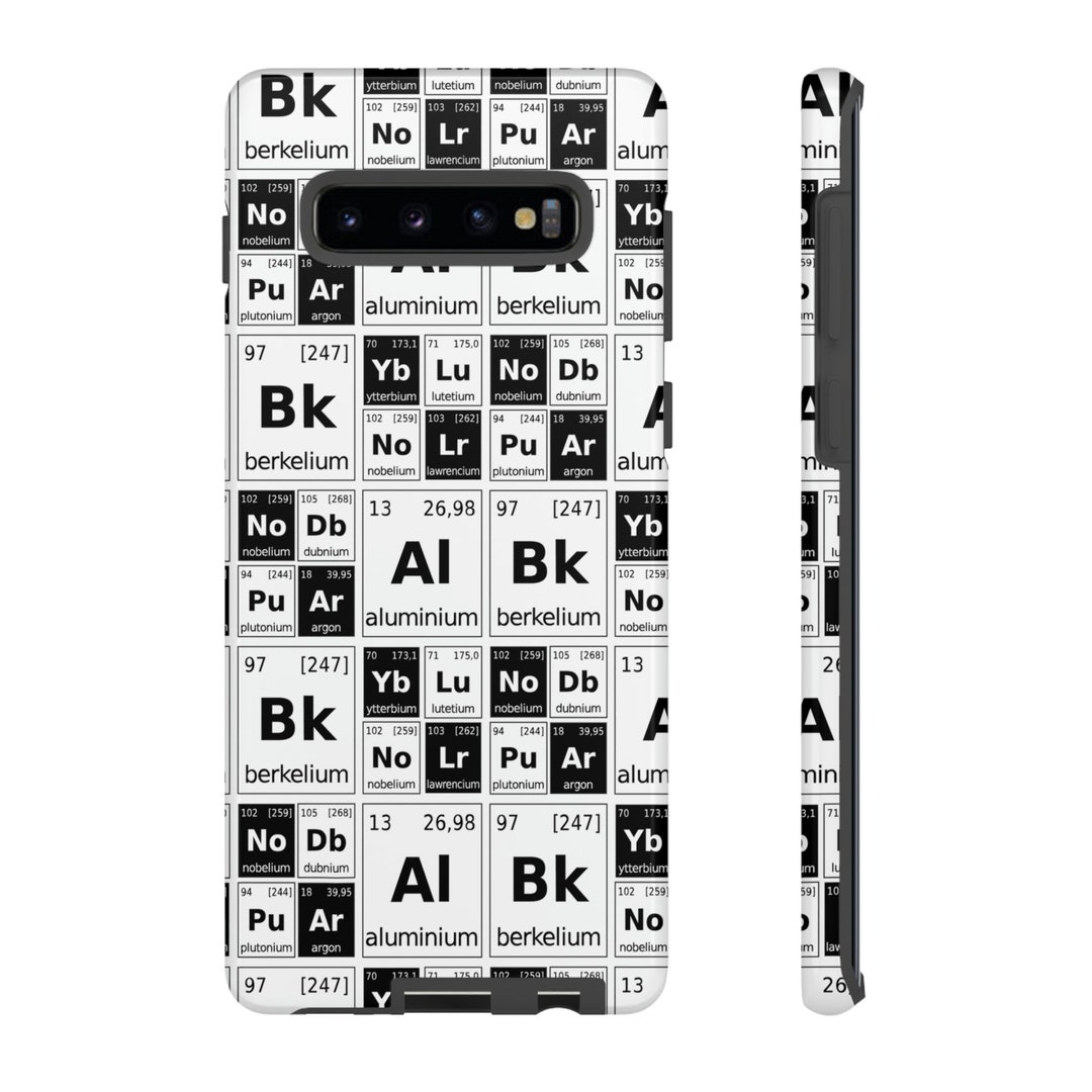 Periodic Table Chemical Elements Phonecase Matte or - Etsy