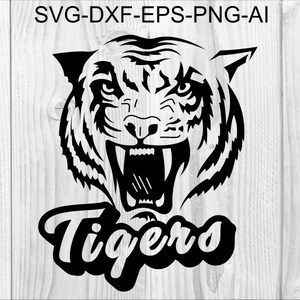 Tigers SVG #2 Tigers Team Svg School Mascot Svg Tiger Svg Dfx Eps Png ...