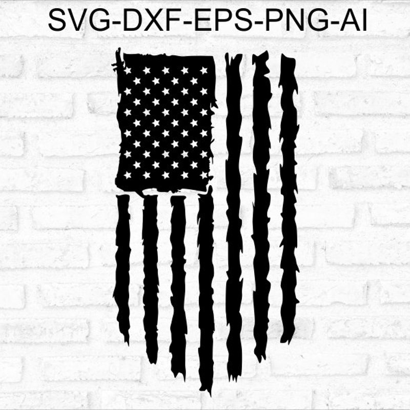 Distressed Flag - Etsy